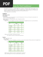 Tempra Dosage Chart | PDF | Dose (Biochemistry) | Chemistry