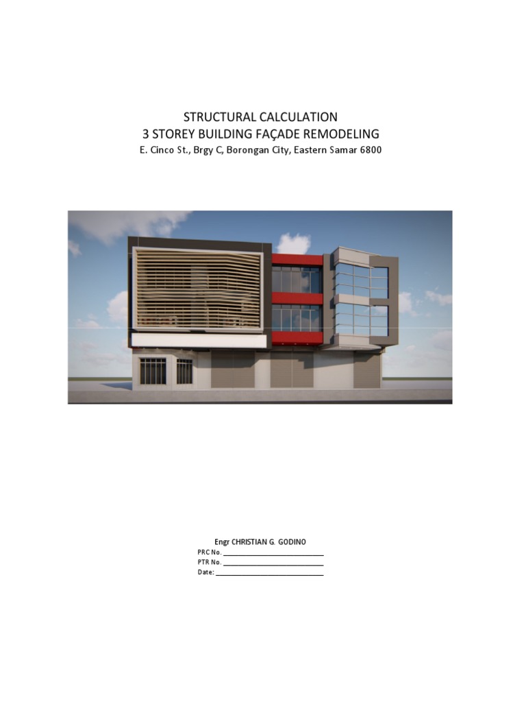 FACADE MODELING Structural Analysis | PDF | Screw | Bending