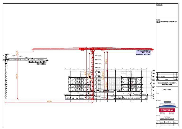 Proposed Residential/Commercial Building Key Plan and Elevation Notes ...
