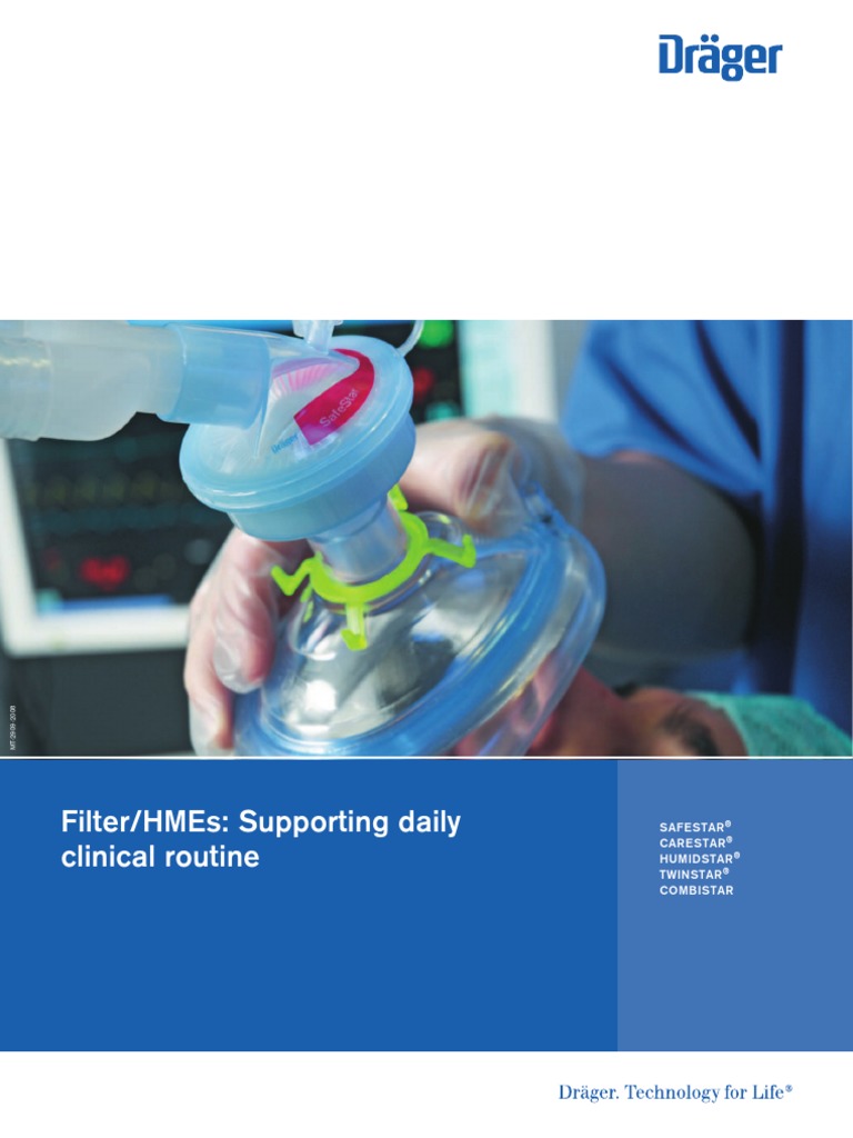 Filter HME | PDF | Hospital Acquired Infection | Anesthesia