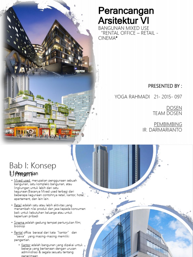 Konsep Perancangan Arsitektur | PDF