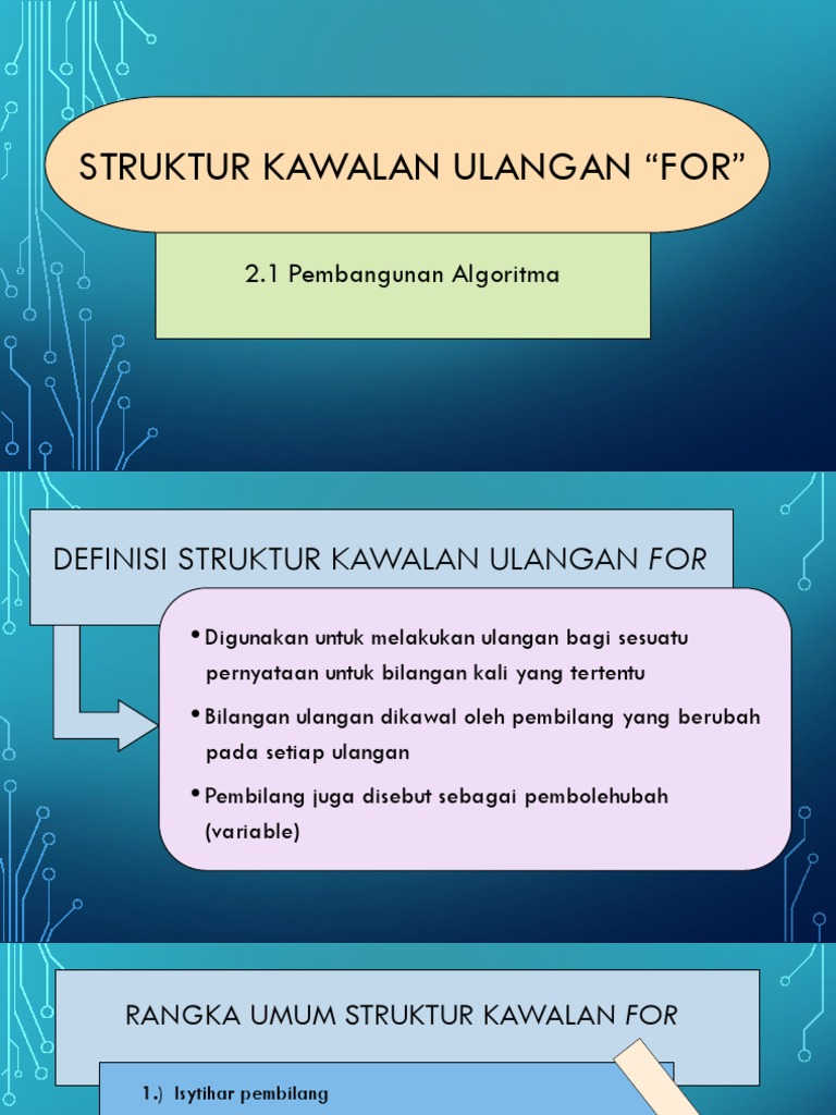 Struktur Kawalan Ulangan For | PDF