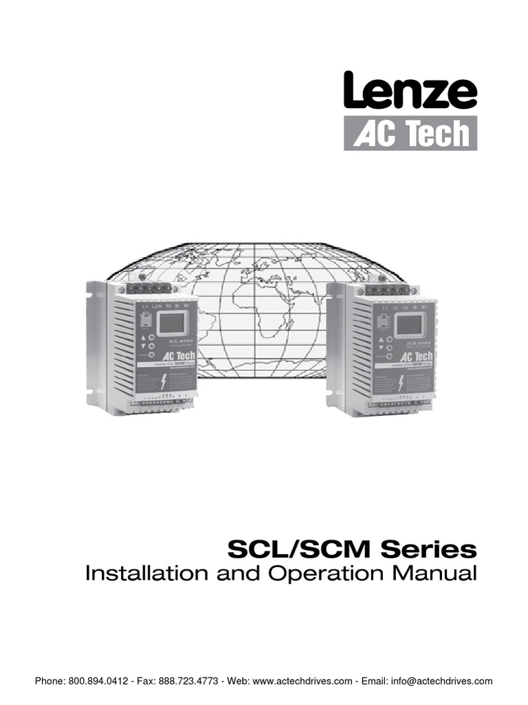 SCL/SCM Series: Installation and Operation Manual | PDF ...