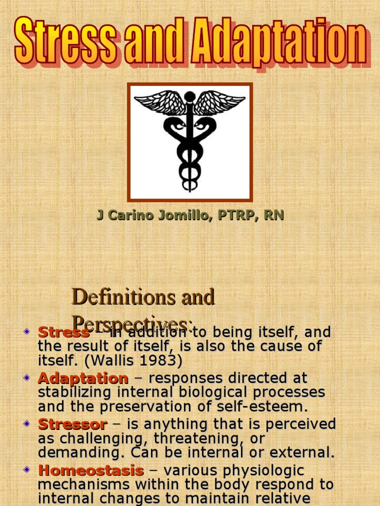 Stress and Adaptation | Positive Psychology | Neuropsychology