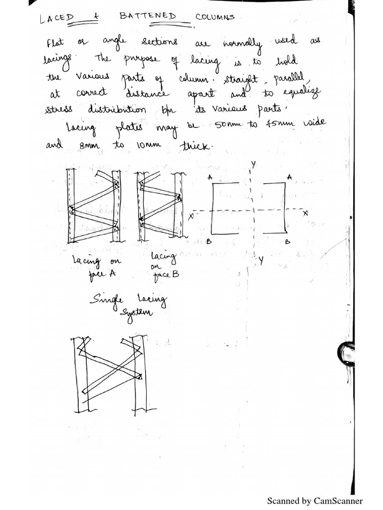 Design of Steel Structures Notes Vtu 6th Sem Civil | PDF