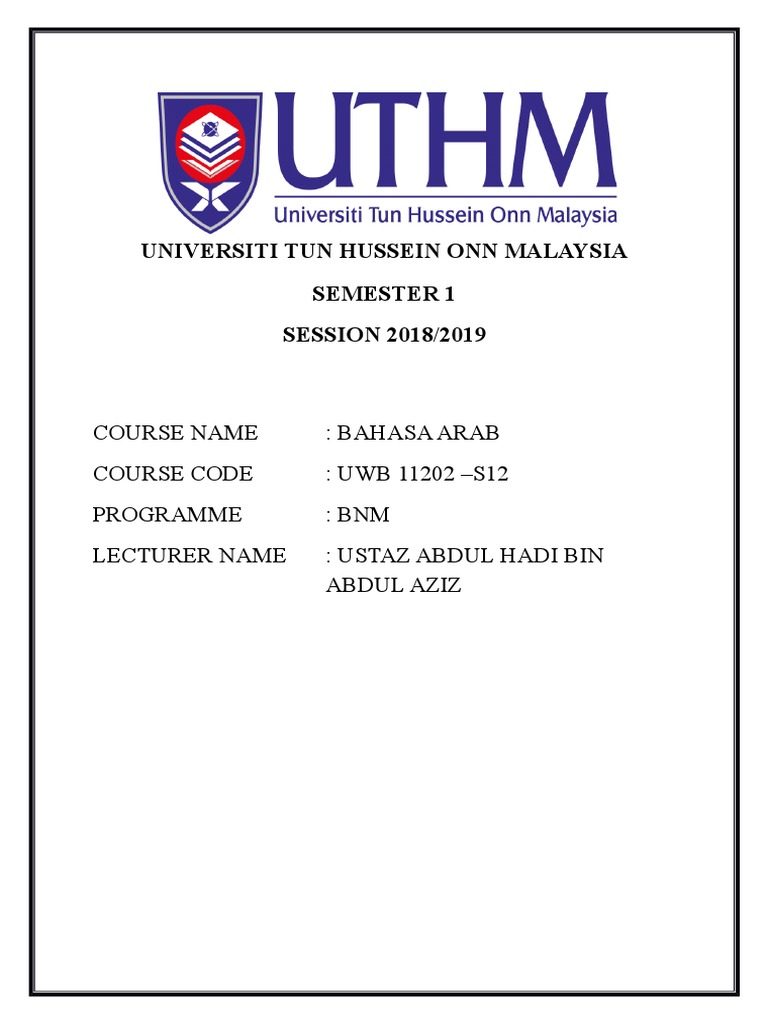 Front Page Assignment | PDF