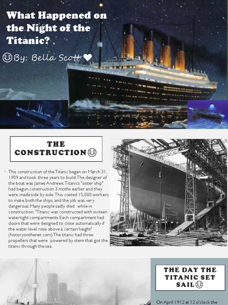 Titanic | PDF | Rms Titanic | Maritime Disasters