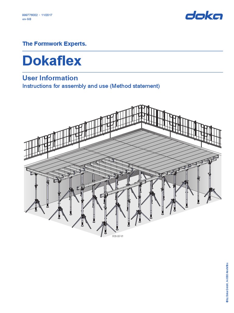 Doka Flex System PDF | PDF | Safety | Occupational Safety And Health