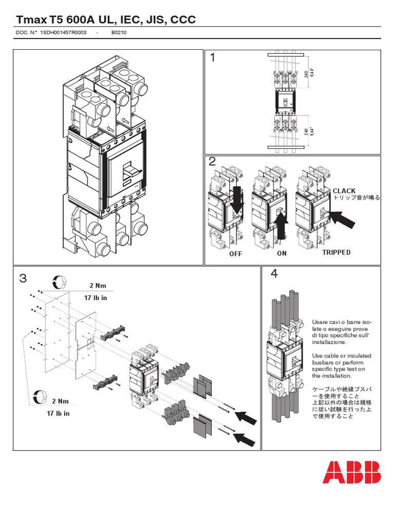 Installation Procedure T5Max | PDF | Power Engineering | Equipment