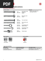 Hilti HPS-1 Impact Anchor Overview | PDF