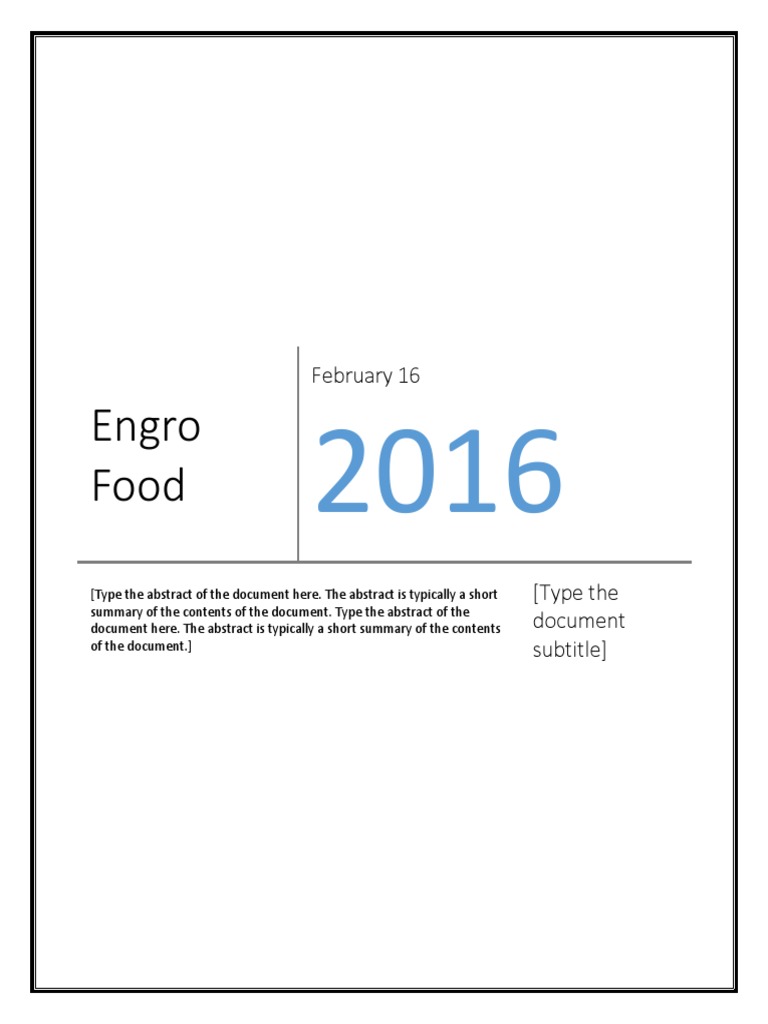 Engro Foods Pakistan | PDF | Board Of Directors | Milk