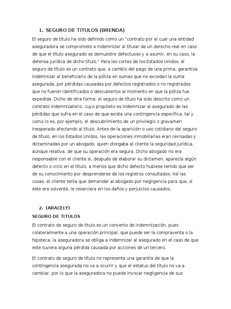Timbre Notarial 10 | PDF | Póliza de seguros | Seguro