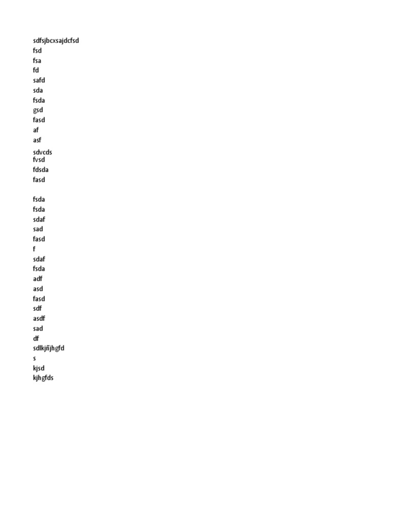 Unstructured Text Analysis Document | PDF