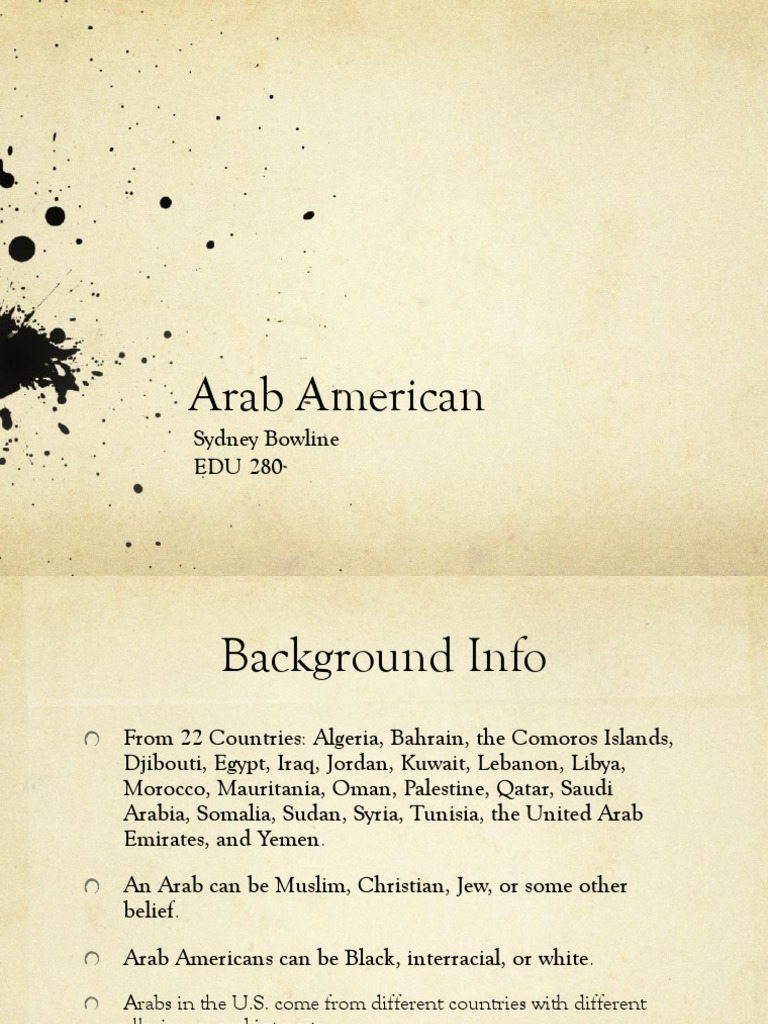 Arab American | PDF | Middle East | Religion And Belief
