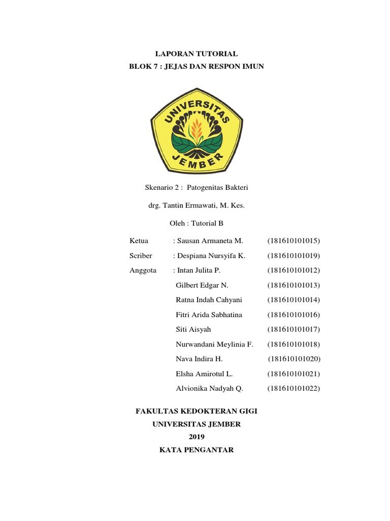 Laporan Tutorial Skenario 2 Blok 7 | PDF | Pengembangan Diri | Kesehatan Holistik