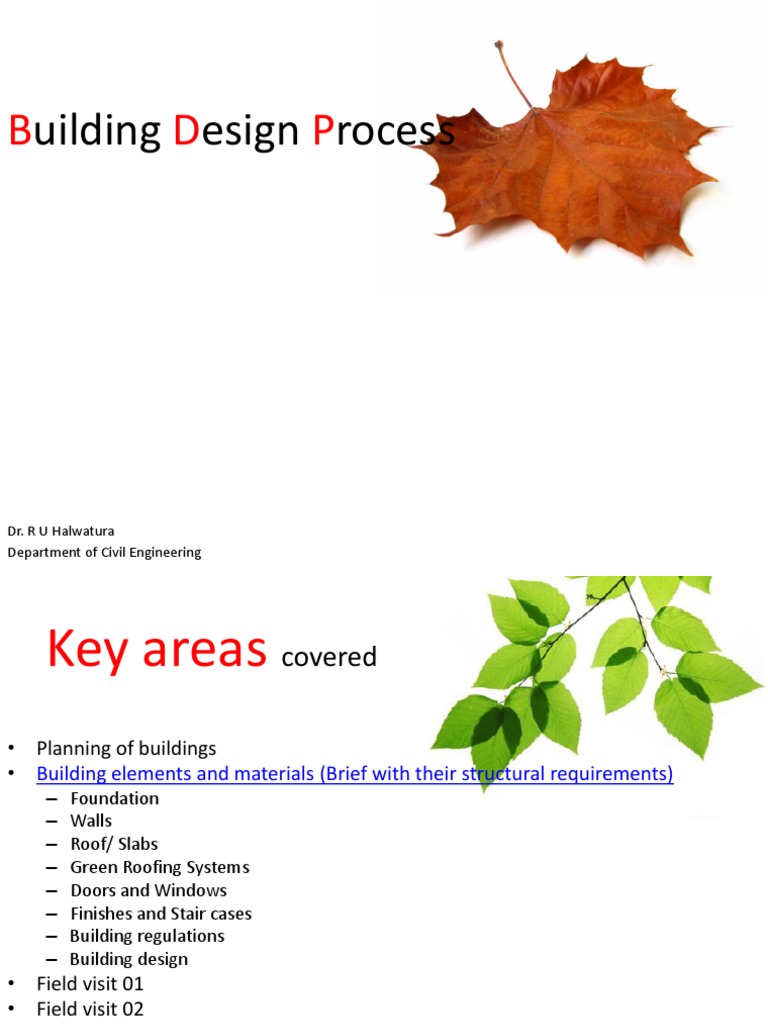 Building Design Process | PDF