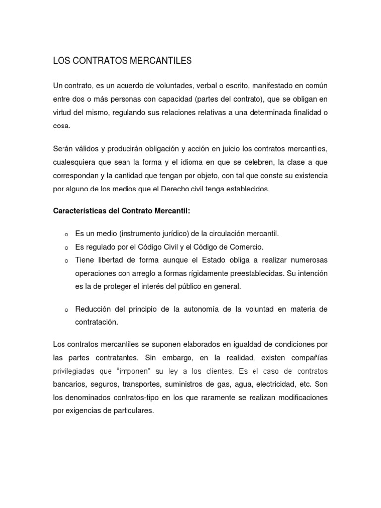 Contratos Mercantiles | PDF | Póliza de seguros | Seguro