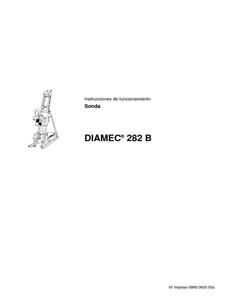 Diamec 282B | PDF | Bomba | Corriente eléctrica