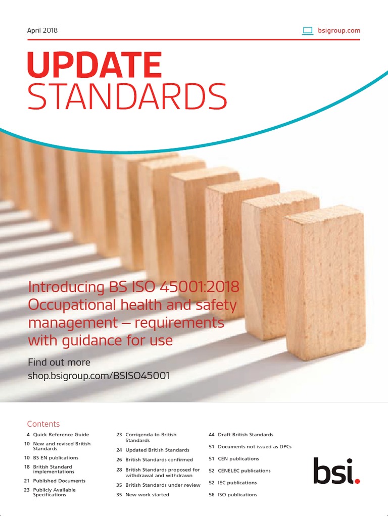 Update Standards - April 2018 | PDF | International Electrotechnical ...