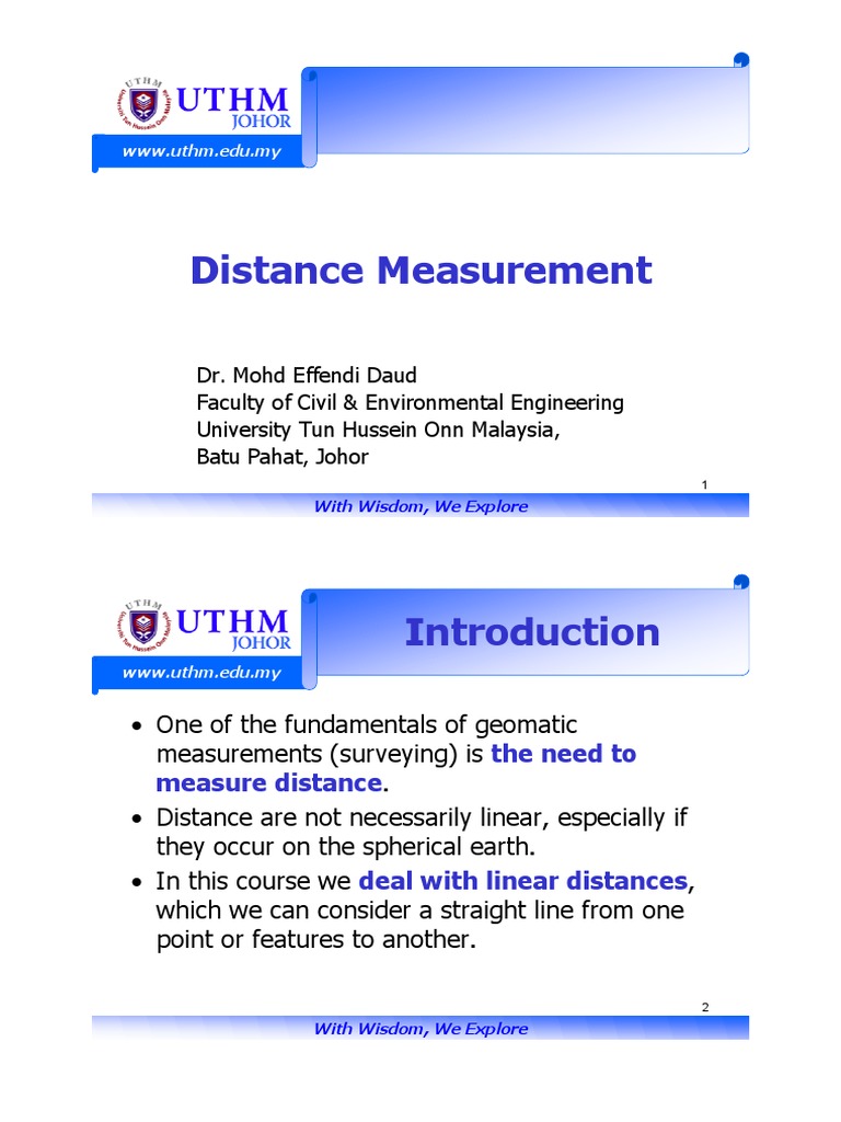 Linear Distance Measurement | Download Free PDF | Accuracy And ...