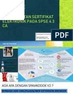 Aktivasi Akun dan Sertifikat BSRE | PDF