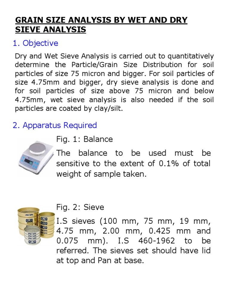 Soil Sieve Analysis