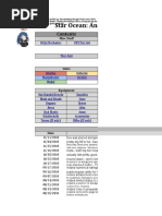 Silly Caverns - Official Spreadsheet | PDF