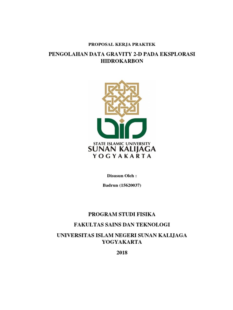 Proposal Kerja Praktek Pertamina | PDF