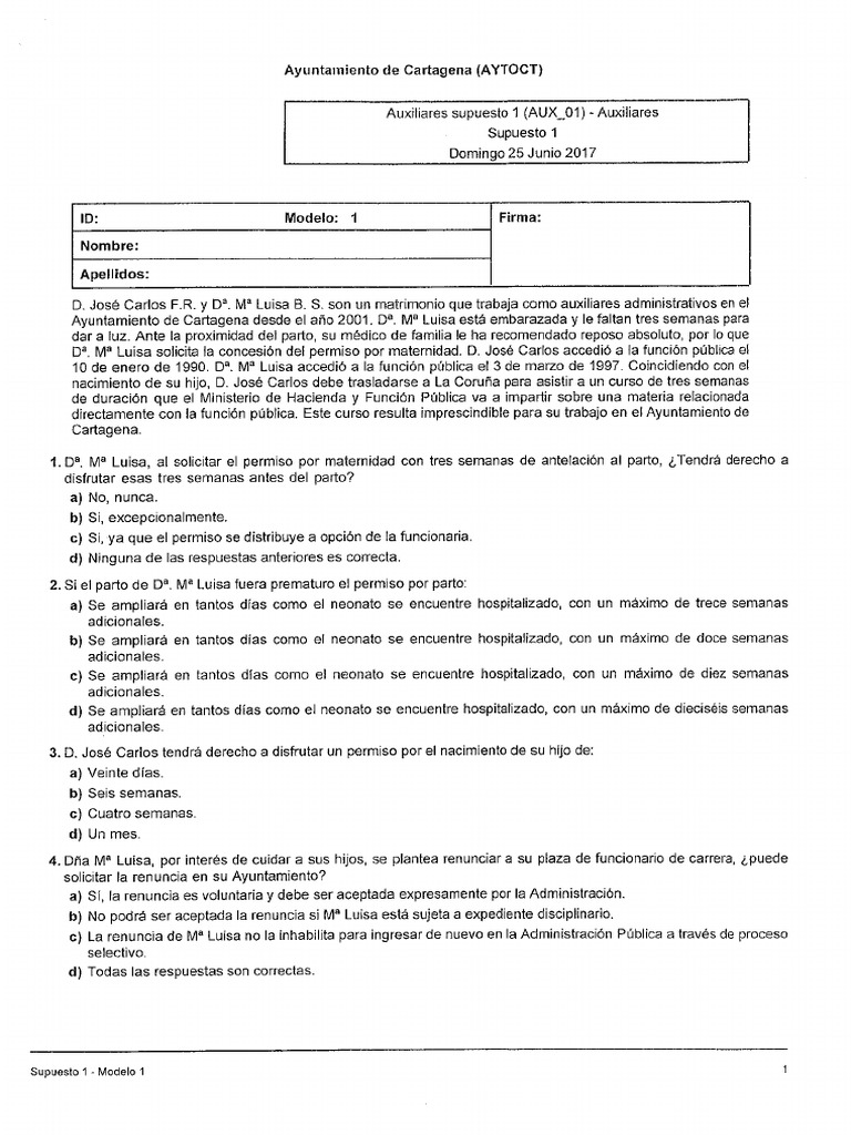 Supuestos Auxiliares Administrativos Diputacion De Malaga Volumen Ii Pdf