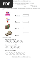 Note Value Worksheet | PDF | Musical Forms | Music Theory