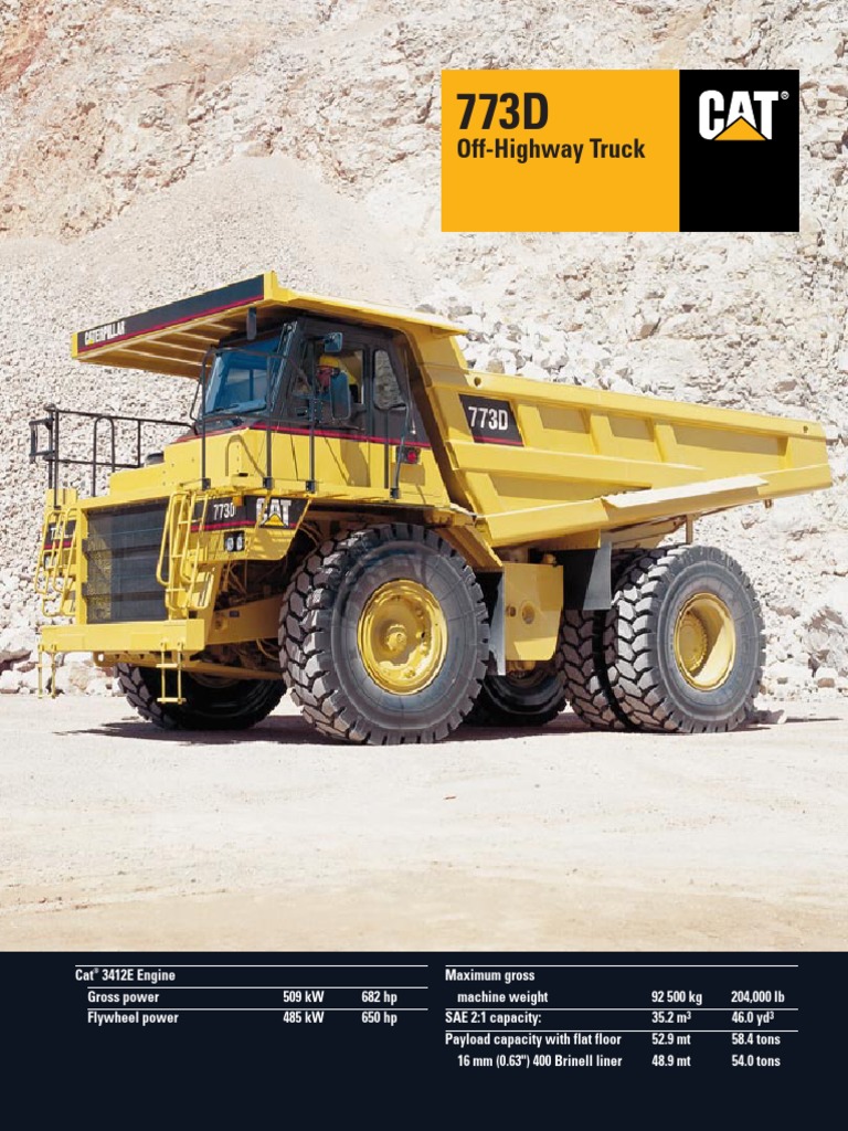 773D PDF | PDF | Transmission (Mechanics) | Fuel Injection