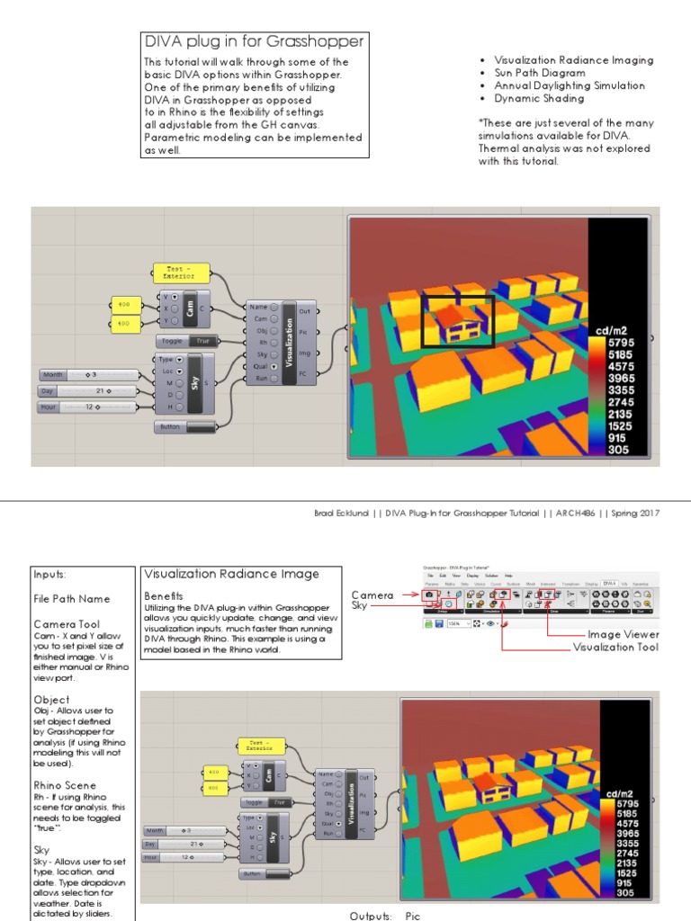 DIVA Plug-In For Grasshopper Tutorial - ARCH486 - Spring 2017 Brad ...