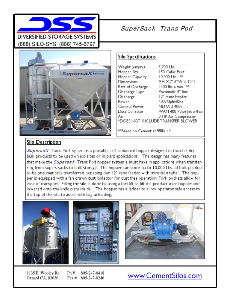 Supersax Trans Pod | PDF | Gas Technologies | Tools
