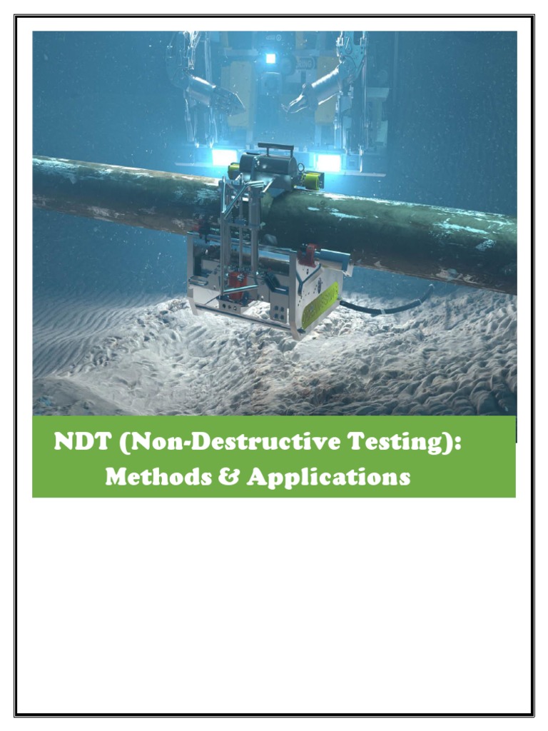 NDT (Methods & Applications) | PDF | Nondestructive Testing | Ultrasound