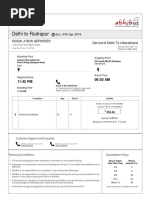 Cab Booking Form | PDF