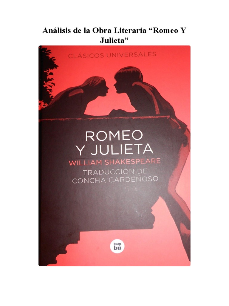 Romeo Y Julieta | PDF | Romeo y Julieta | William Shakespeare