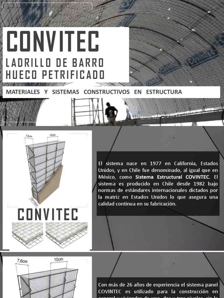 PANEL CONVITEC, RESISTENCIA DE EL LADRILLO HUECO PETRIFICADO (Material ...