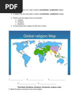 Introduction To World Religions Mid-Term Exam Know Your World Religion ...
