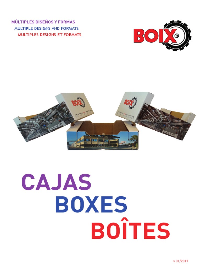 Catalago de Maquinas BOIX para Cajas PDF | PDF