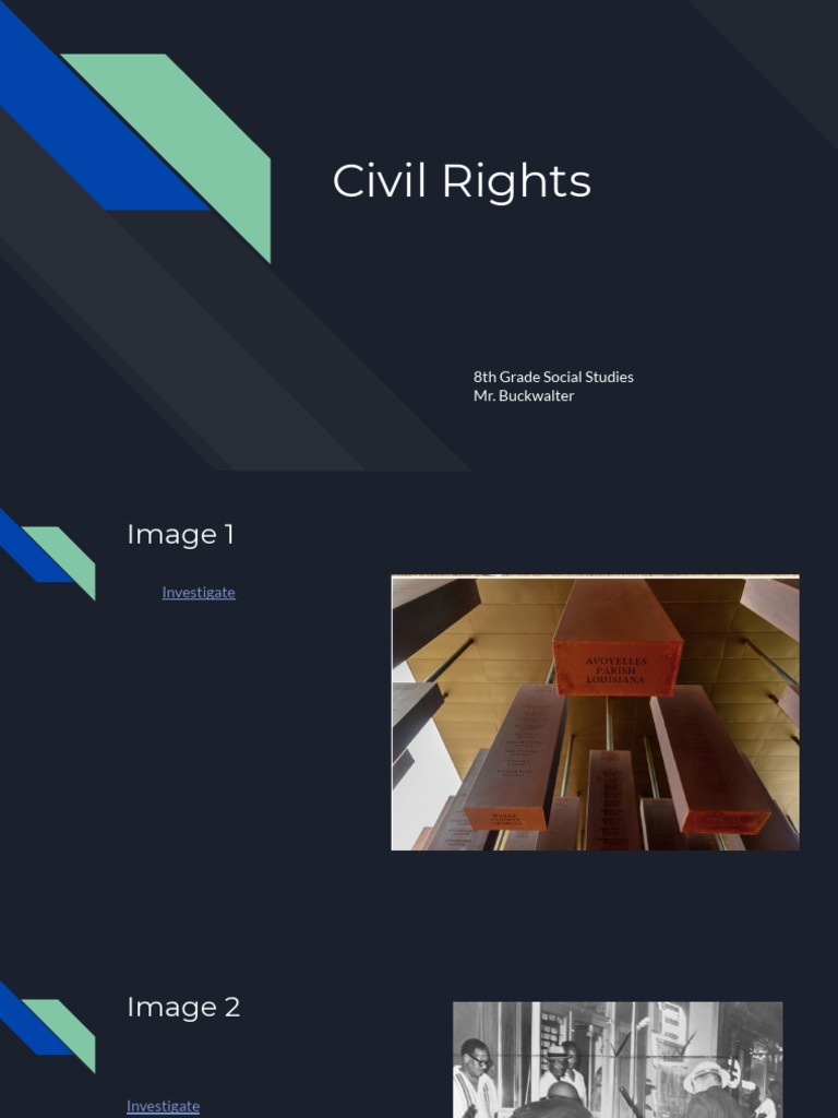 Civil Rights Unit Launch Primary Sources | PDF
