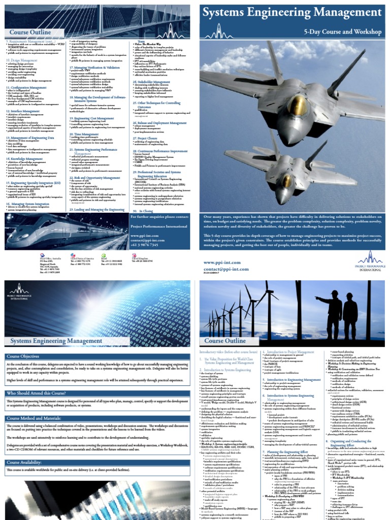 Systems Engineering Management | Download Free PDF | Systems Theory ...