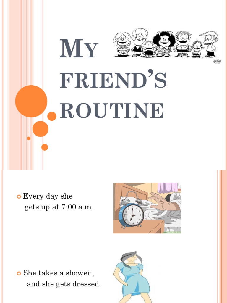 My Friends Routine | PDF
