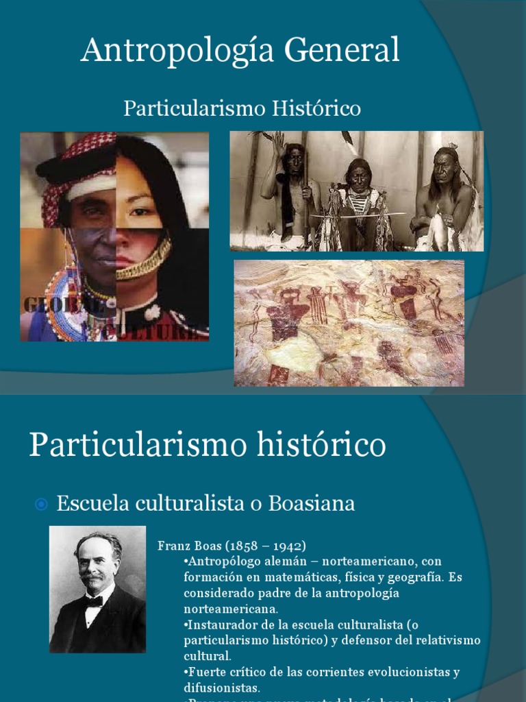 particularismo histórico | Antropología | Epistemología