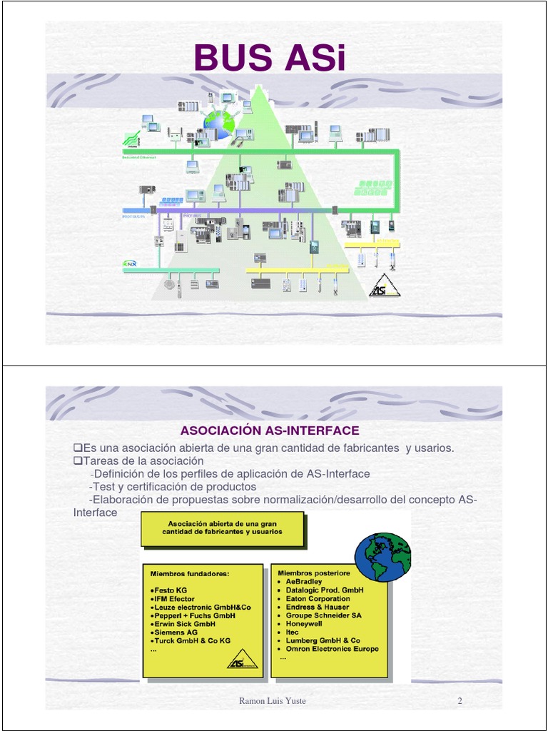 Introduccion Bus Asi PDF | PDF | Controlador lógico programable | Solenoide