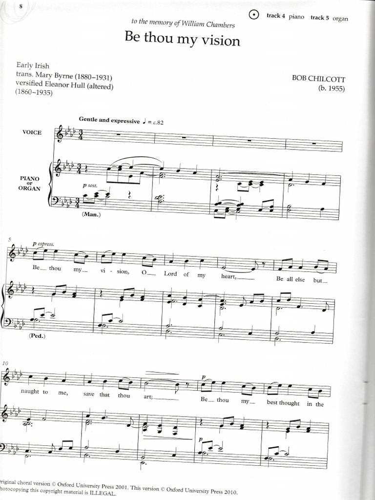 Be Thou My Vision | PDF