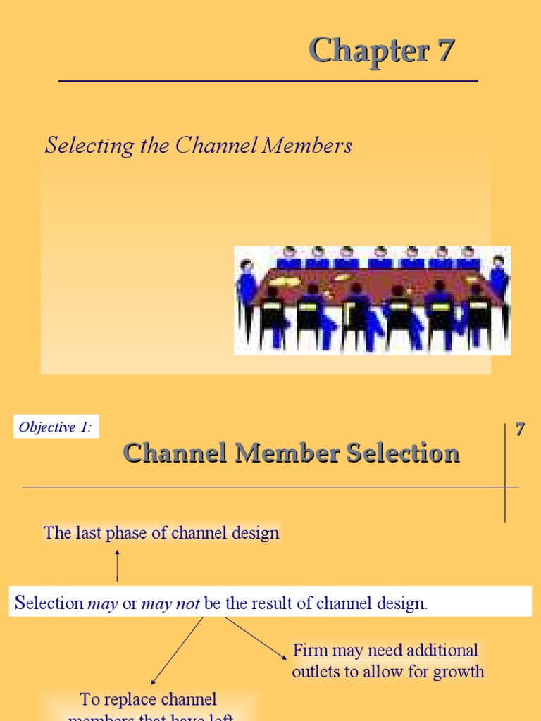 Selecting The Channel Members | PDF | Sales | Business