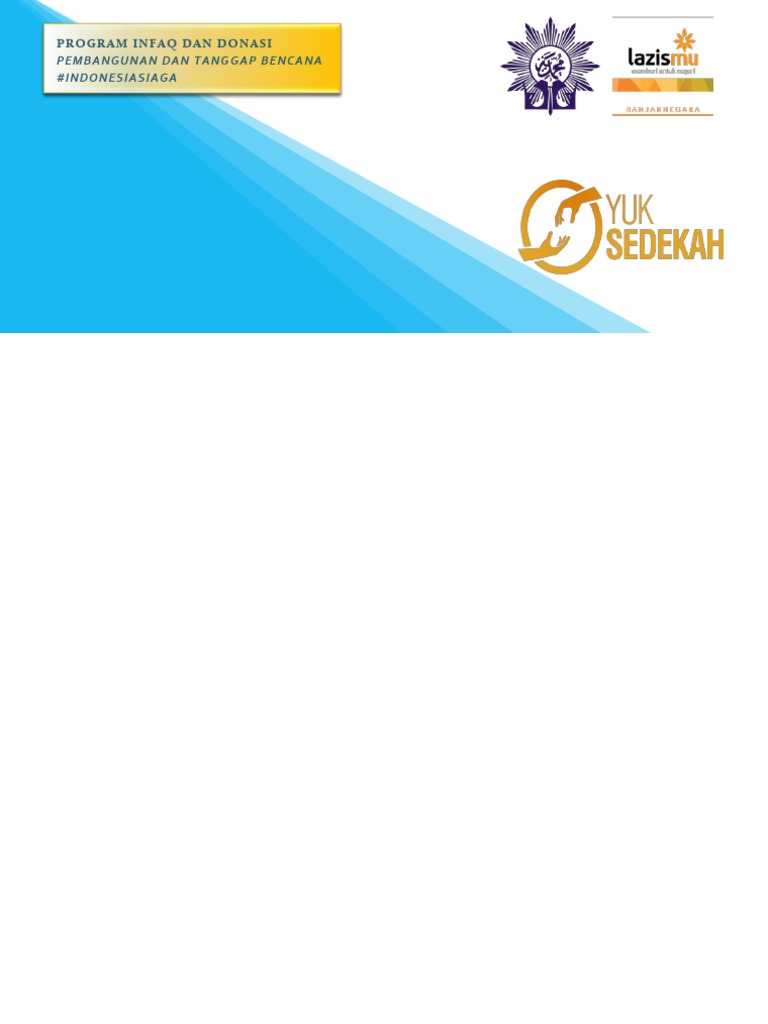 Amplop Program Infaq Dan Donasi | PDF