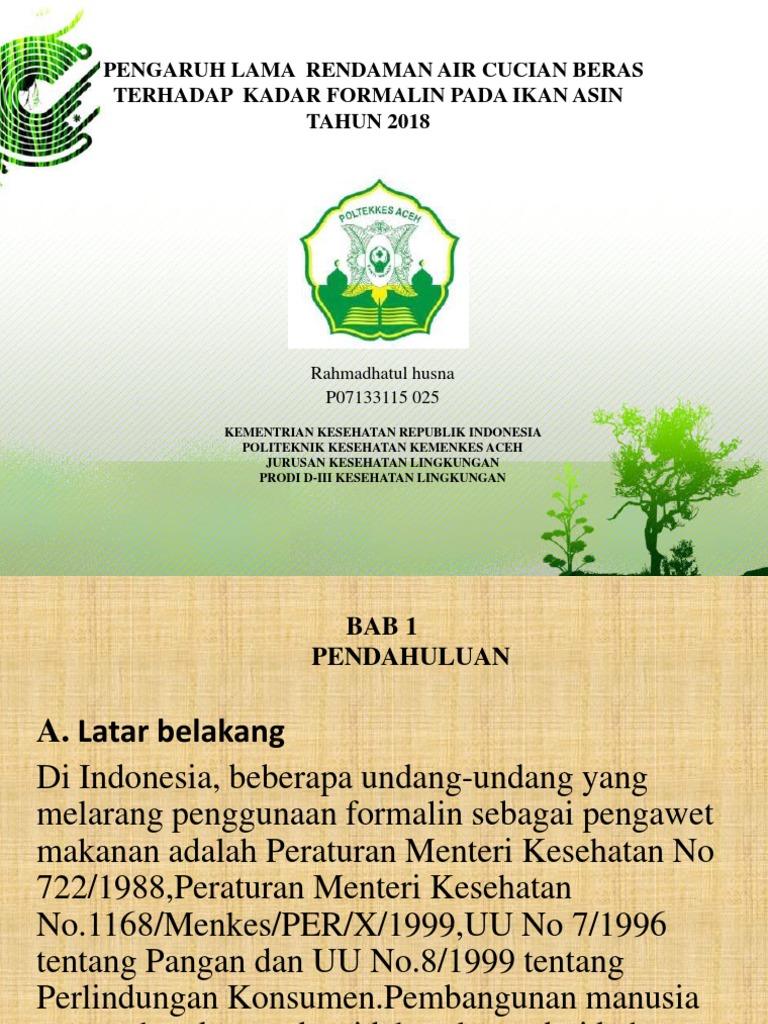 Power Point PERBEDAAN RENDAMAN AIR CUCIAN BERAS | PDF | Kesehatan ...