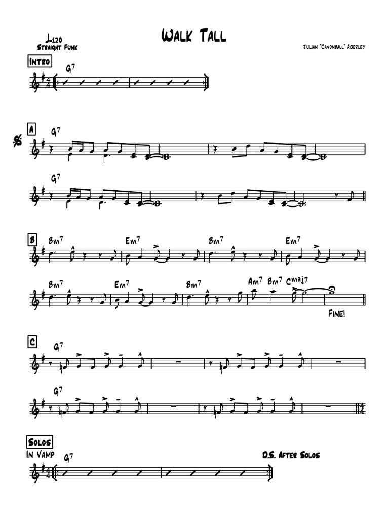 Walk Tall PDF | PDF