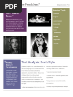 Frankenstein One Pager Directions | PDF | Philosophy